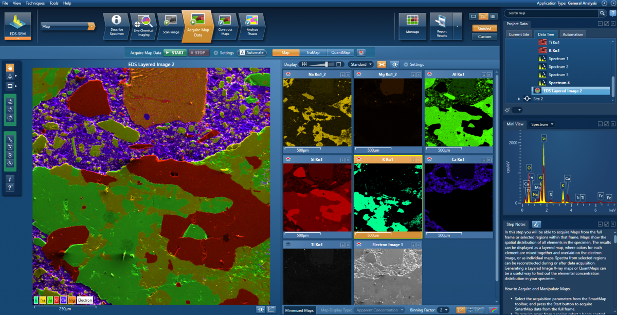 AZtecLive - Nanoanalysis - Oxford Instruments